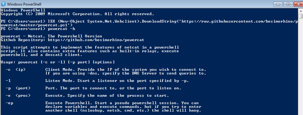 Pentesting Windows environments: remote delivery of PowerShell payloads