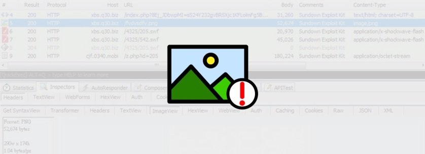 Steganography Is Very Popular with Exploit Kits All of a Sudden