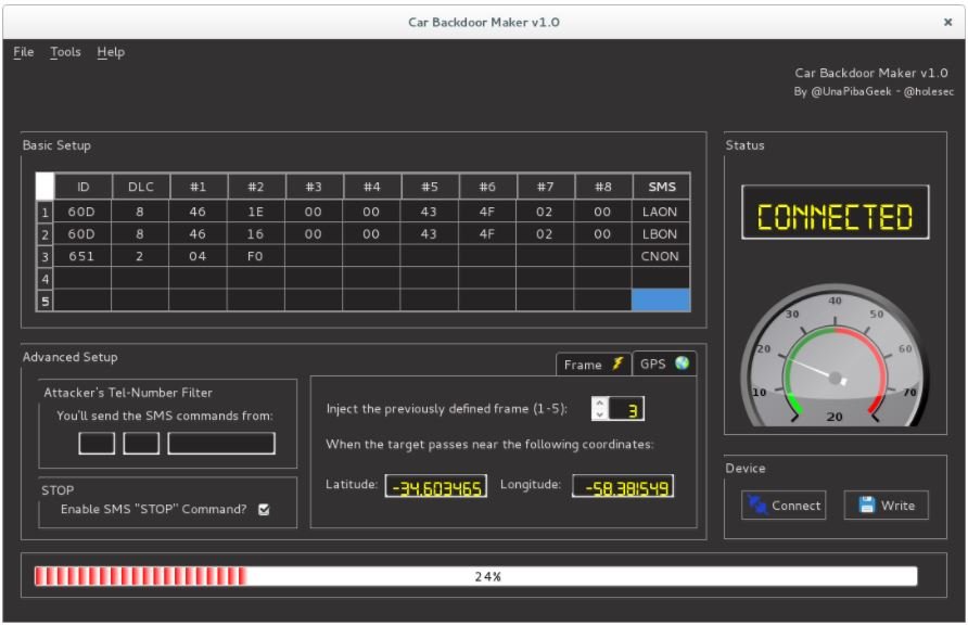 CBM – The Bicho, A hardware-backdoor for CAN bus