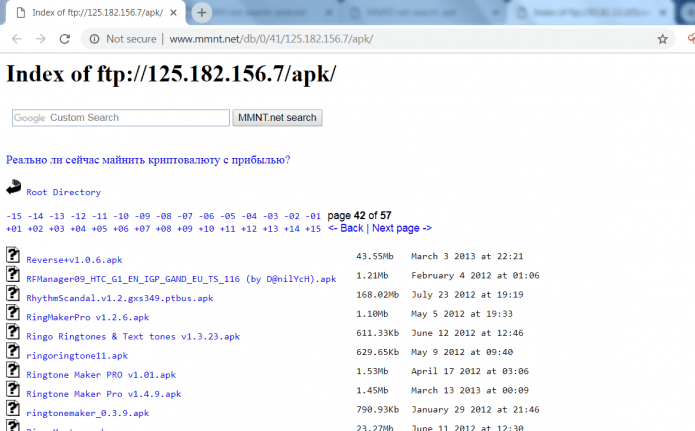 List of all Open FTP Servers in the World. Send and receive data.