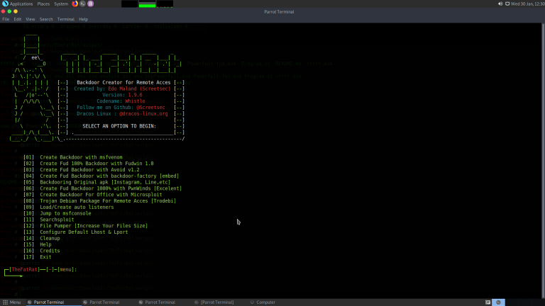 Hack Windows, Android, Mac using TheFatRat (Step by Step tutorial)