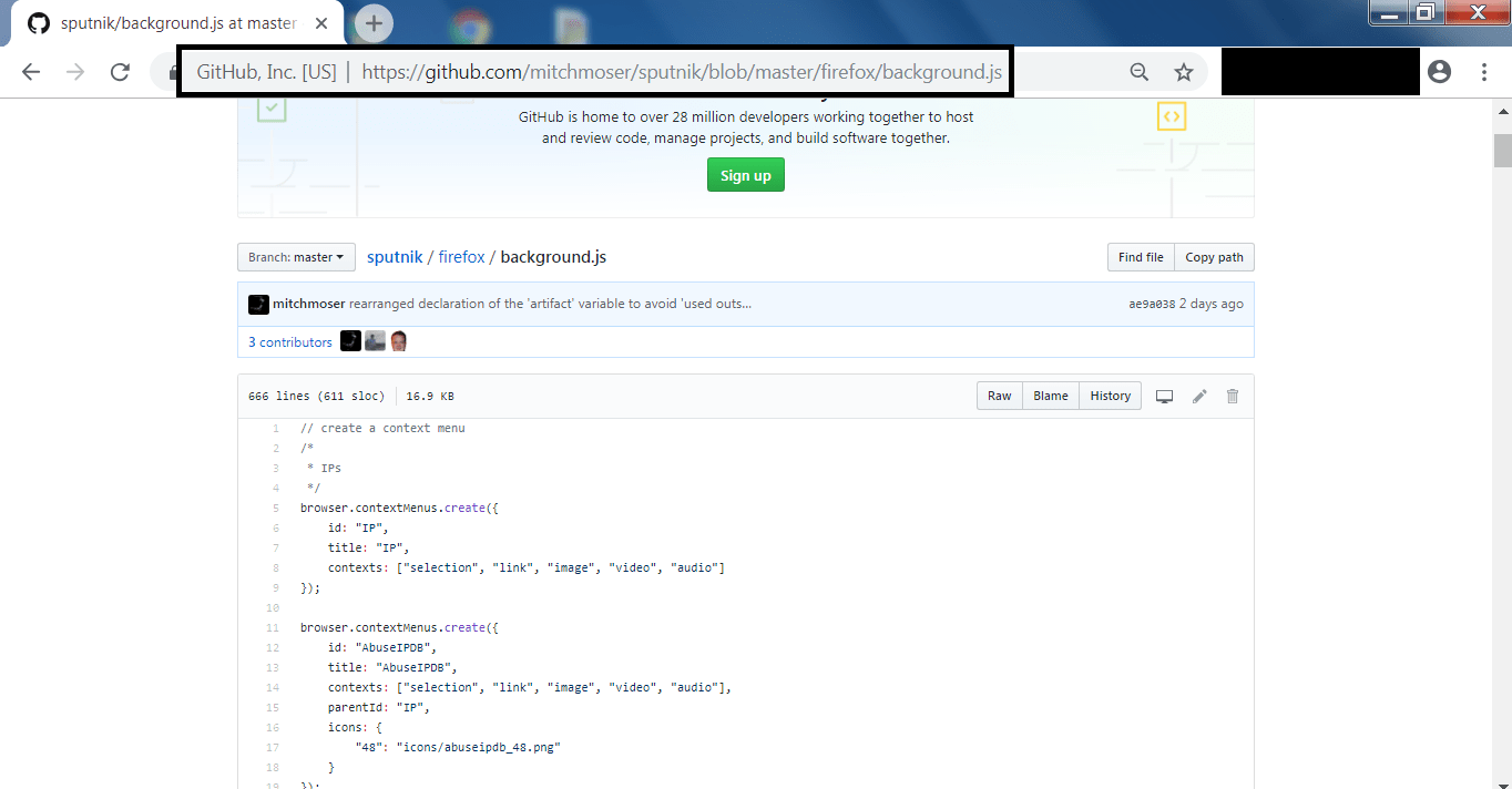 Start hacking with browser extension