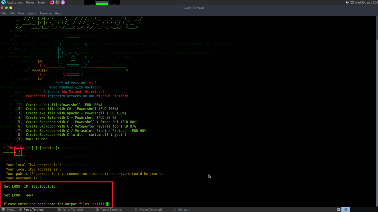 Hack Windows, Android, Mac using TheFatRat (Step by Step tutorial)