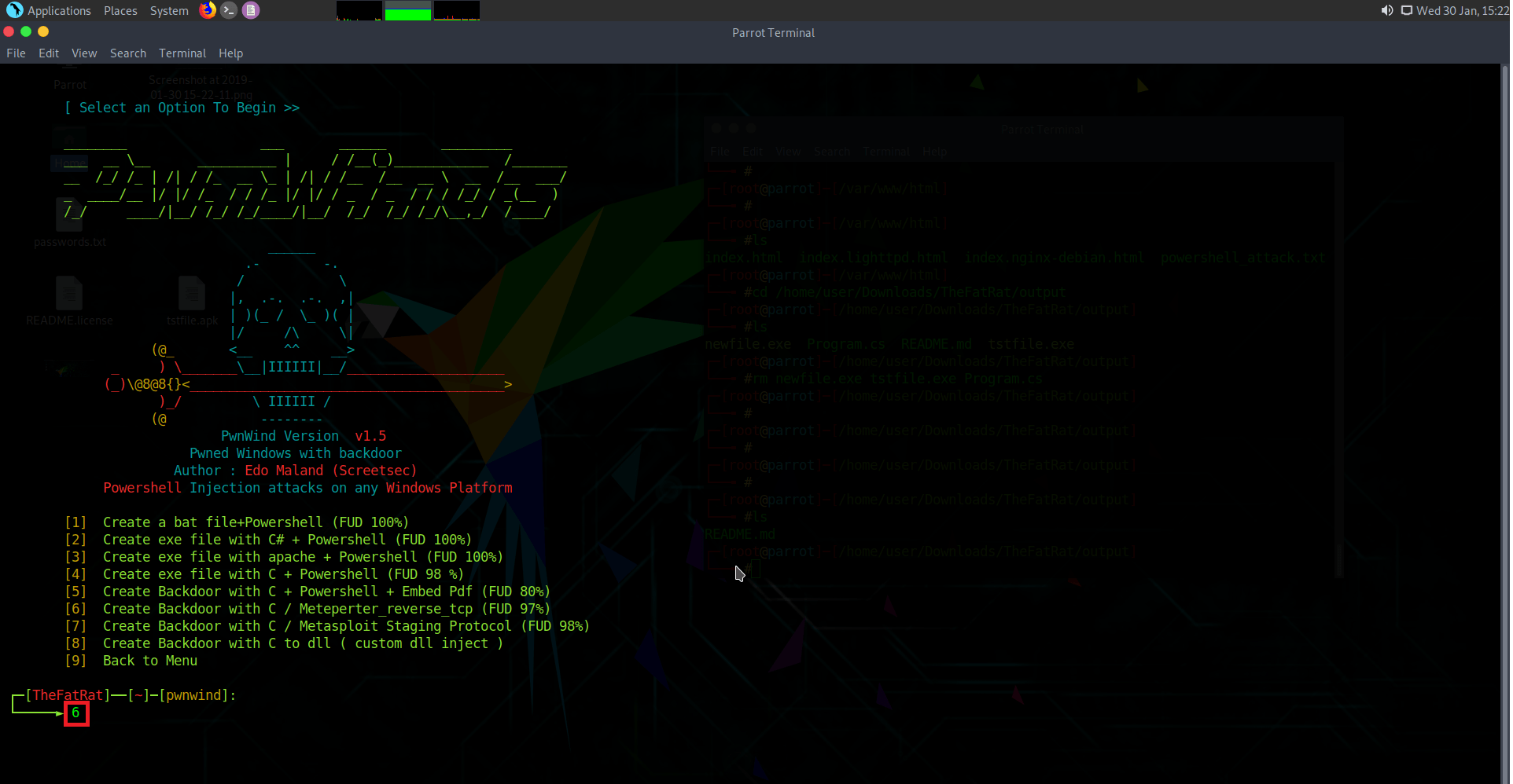 Hack Windows, Android, Mac using TheFatRat (Step by Step tutorial)