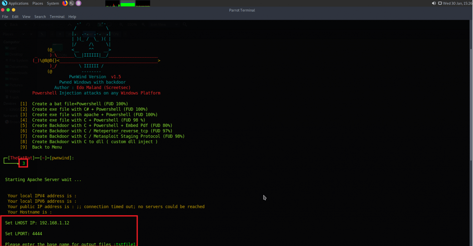 Hack Windows, Android, Mac using TheFatRat (Step by Step tutorial)