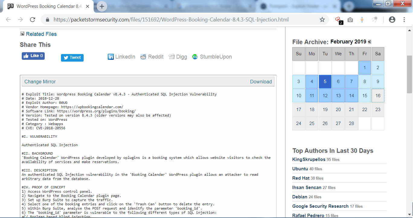 Find any explosive in automated search with Pompem, a handy tool.