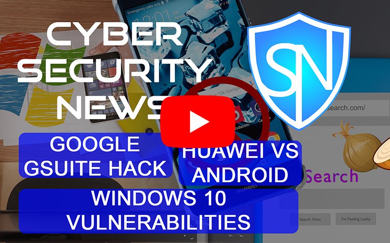 Top cyber security news|29 May 19