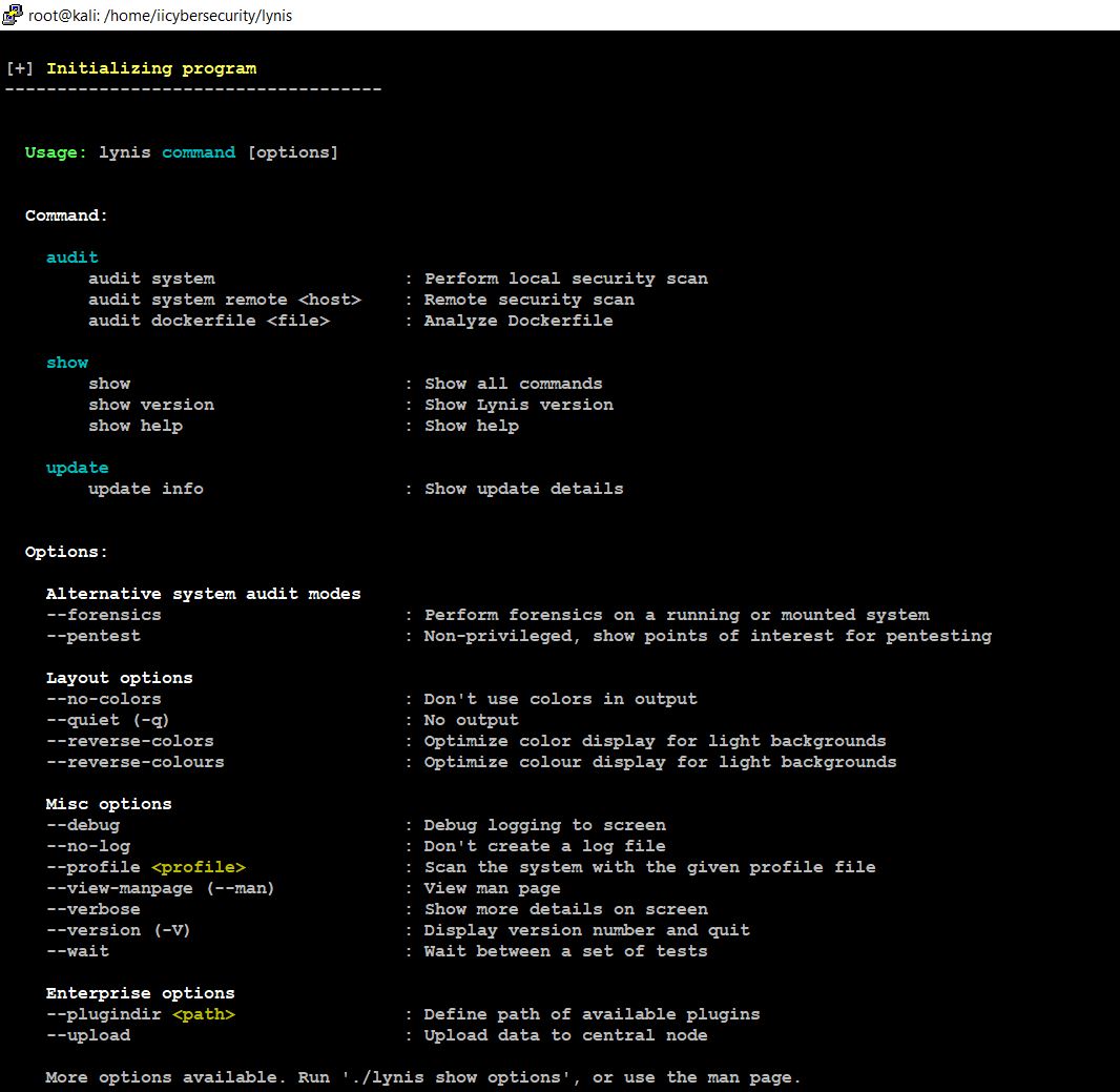 Security auditing tool for Linux, macOS, and UNIX based systems