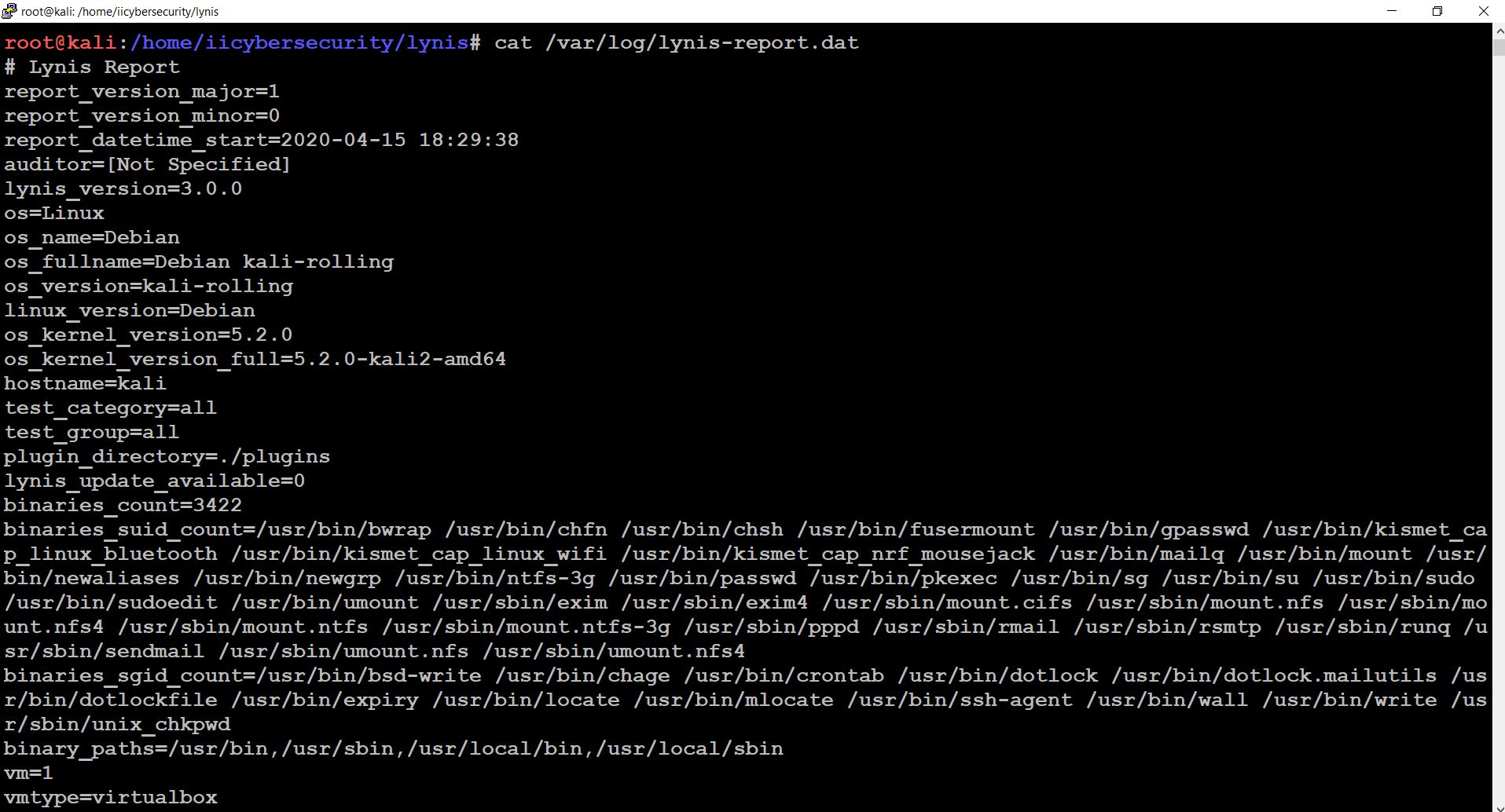 Security Auditing Tool For Linux Macos And Unix Based Systems 0713