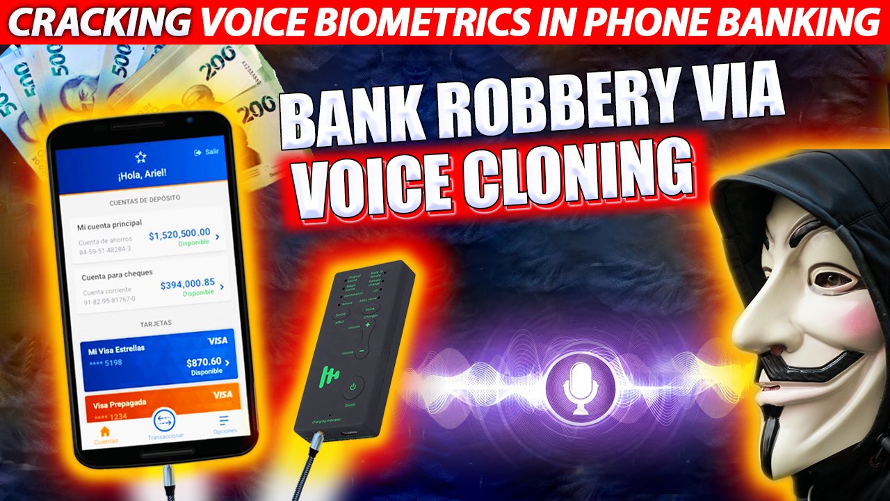 How to Hack Bank's Voice Recognition System - Voice Biometrics with ...