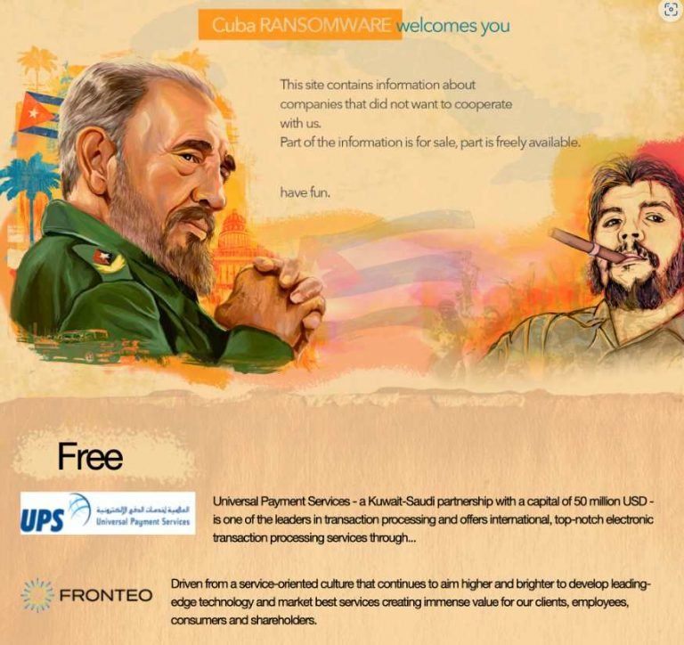 Cuba ransomware now targeting critical infrastructure