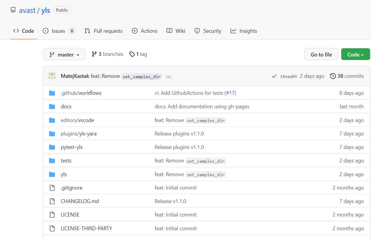 Avast open sources two great YARA tools. YaraNG a YARA Scanner and YLS ...