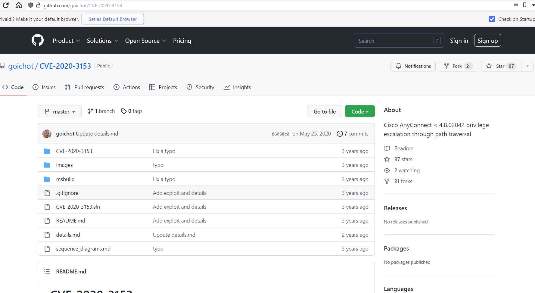 Two security flaws in the Cisco AnyConnect Secure Mobility Client ...
