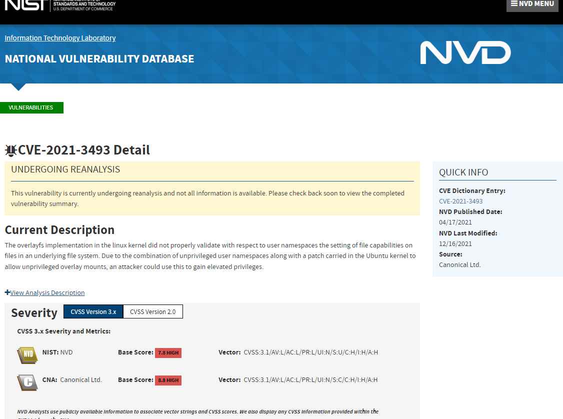 Patch CVE-2021-3493 critical Linux vulnerability immediately says CISA