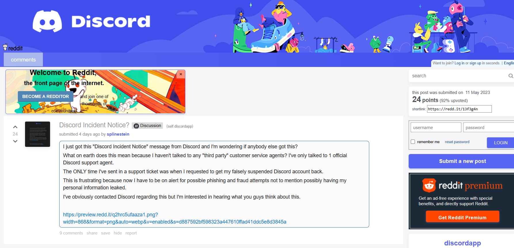 Discord hacked, reset your passwords