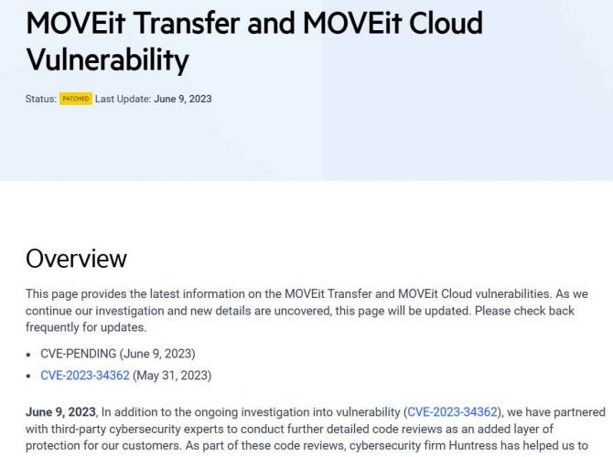 New zero day vulnerability in MOVEit Transfer & Cloud. How many more victims there will be?
