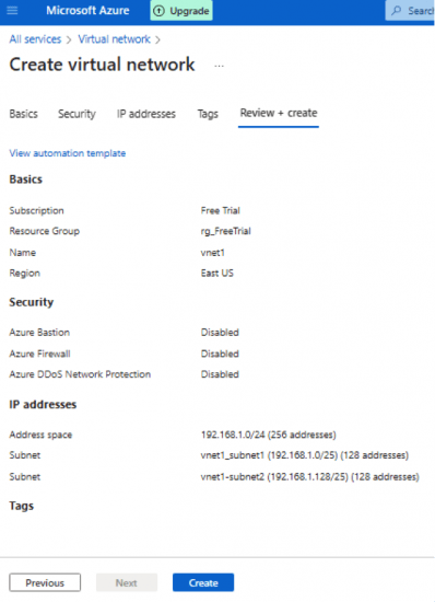 Azure cloud security tutorial series – Chapter 2 [Virtual Network]