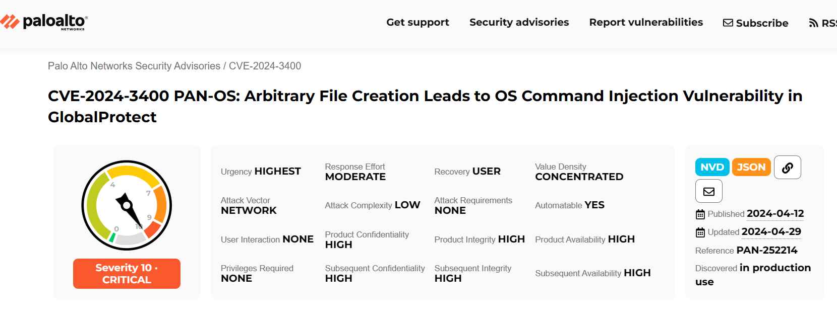 Eternal Malware: CVE-2024-3400 Rootkits Persist Through Palo Alto ...