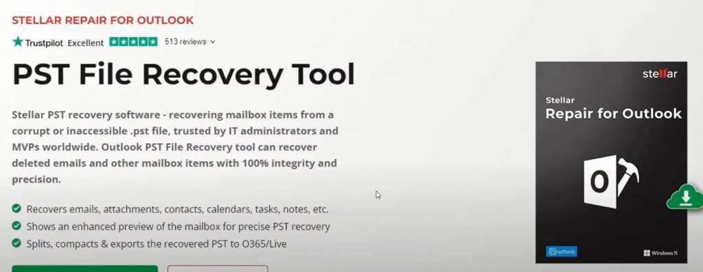 Step-by-Step Guide to Repair Outlook PST Files Using Stellar Repair for ...